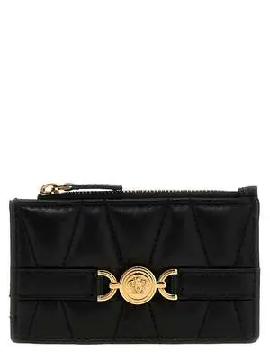 Versace Medusa' Card Holder - Black