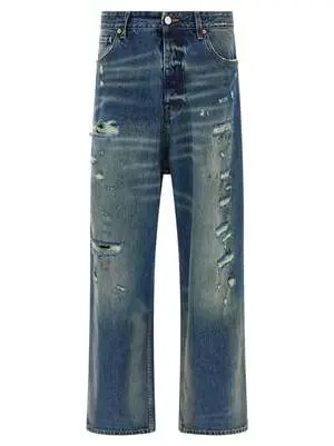 Vetements Distressed Jeans For Men