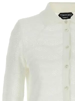 TOM FORD Openwork Cardigan