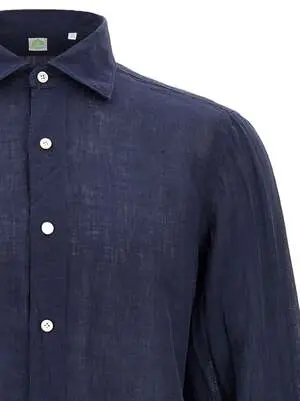 FINAMORE 1925 Gaeta' Shirt - Blue
