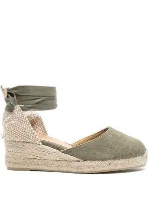 CastaÑer Carina Canvas Espadrilles - Green
