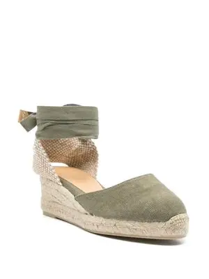 CastaÑer Carina Canvas Espadrilles - Green