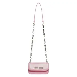 Balenciaga Gossip Xs Bag With Chain - Pink
