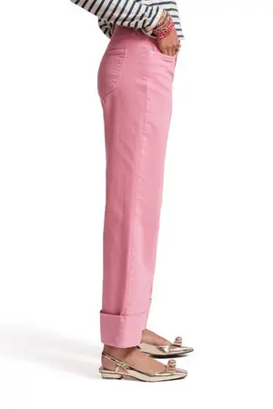 FRANCES VALENTINE Smarty Cuffed Jeans - Pink