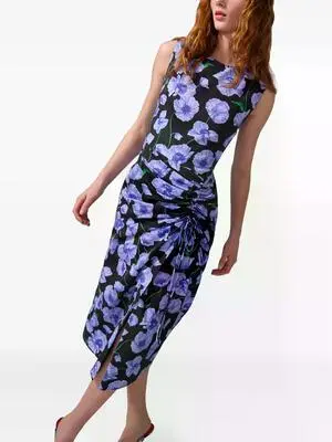 Carolina Herrera Floral-print Midi Dress