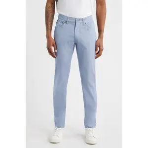 BRAX Chuck Modern Fit Chambray Pants - Blue