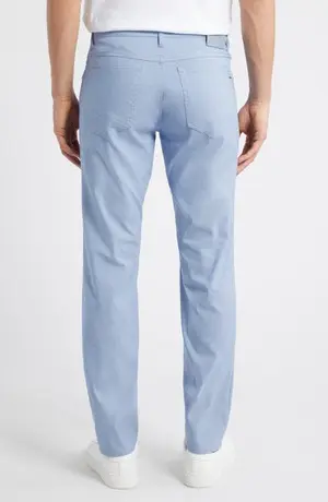 BRAX Chuck Modern Fit Chambray Pants - Light Blue
