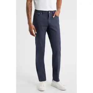 BRAX Chuck Modern Fit Chambray Pants - Navy