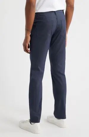 BRAX Chuck Modern Fit Chambray Pants - Navy