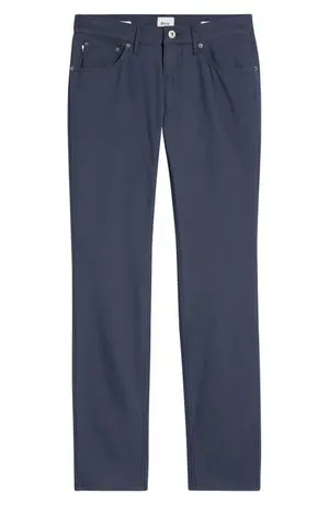 BRAX Chuck Modern Fit Chambray Pants - Navy