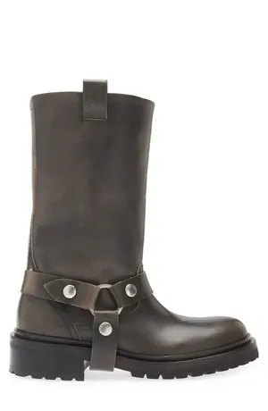 GOLDEN GOOSE Kurt Moto Boots - Black