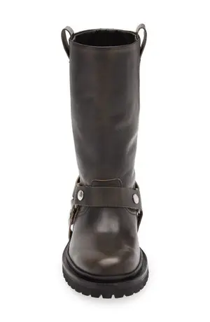GOLDEN GOOSE Kurt Moto Boots - Black