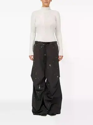 MAISON MARGIELA Paint-splatter Trousers - Black