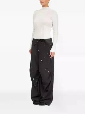 MAISON MARGIELA Paint-splatter Trousers - Black