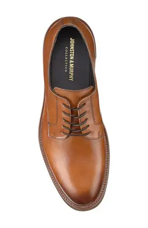 Johnston & Murphy Collection Jenson Plain Toe Derby