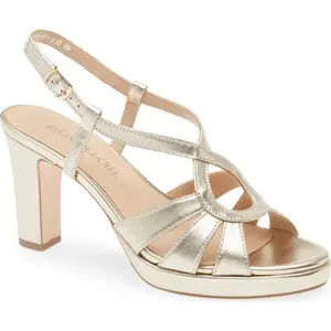 Regarde Le Ciel Martina Platform Sandals - Platino