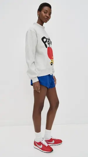 PARKE Nyc Fleece Mockneck Sweatshirt