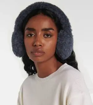 Max Mara Muffy Earmuffs - Blue