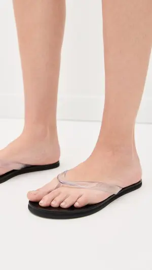 BLACK SUEDE STUDIO Jelly Sandals - Clear Pvc