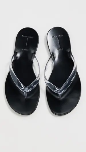 BLACK SUEDE STUDIO Jelly Sandals - Clear Pvc