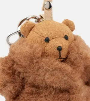 Max Mara Myteak Bear Bag Charm - Brown