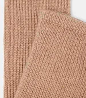 Max Mara Cashmere Gloves - Brown