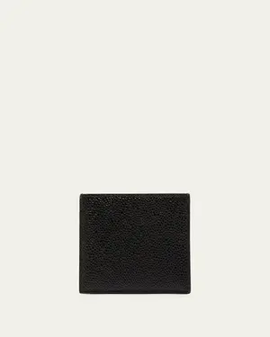 Thom Browne Pebble Grain Leather Card Holder