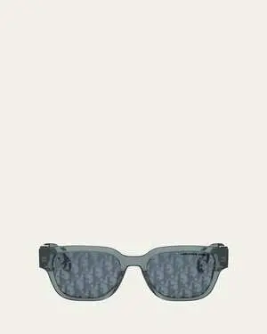 Dior Oblique S1i Square Sunglasses - Blue