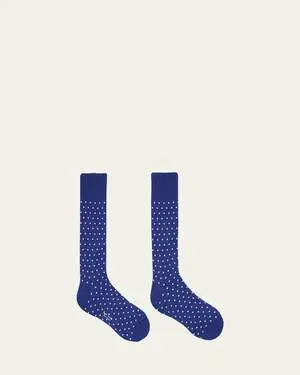 Paul Smith Jeremy Polka Dot Crew Socks