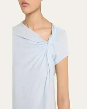 A.L.C. Liz Short-sleeve Top - Acqua