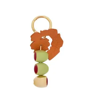 Loewe Martini Olives Bag Charm - Green Gold