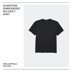 Canada Goose Gladstone Embroidered Relaxed T-shirt - Black
