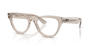 Ray-ban Ray-Ban Eyeglasses Transparent Light Brown