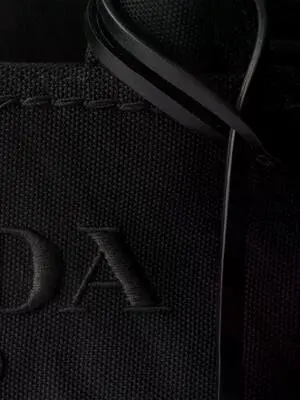Prada Small Jardinière Tote Bag - Black