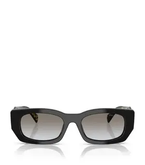 Prada Acetate Sunglasses - Black