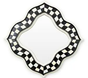 MACKENZIE-CHILDS Courtly Quatriflower Small Wal L Mirror - One-color