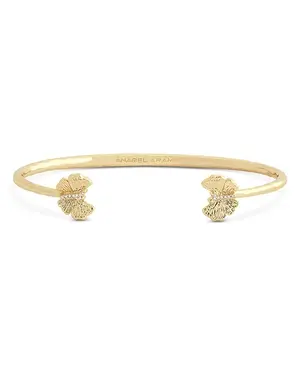 ANABEL ARAM Pave Butterfly Cuff Bracelet - Gold