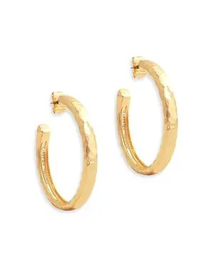 ANABEL ARAM Farrier Medium Hoop Earrings - Gold