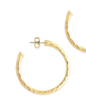 ANABEL ARAM Farrier Medium Hoop Earrings - Gold