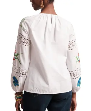 FRANCES VALENTINE Saskia Botanical Top