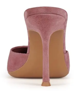 Jeffrey Campbell Robyn Mule Pumps - Dusty Lavender Suede