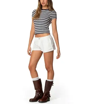 EDIKTED Arlyn Striped T-shirt
