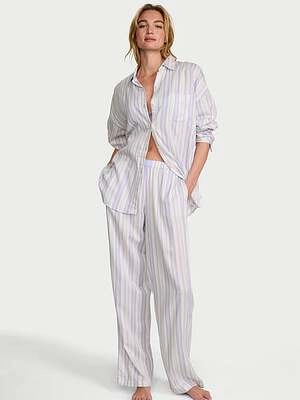 Victoria's Secret Modal-cotton Long Pajama Set - Print