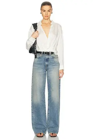R13 Twisted Front Top