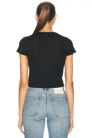 Eterne Cashmere Van Top - Black