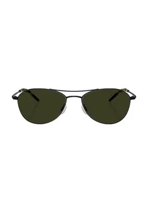Oliver Spencer Aero Ii Sunglasses - Black Matte