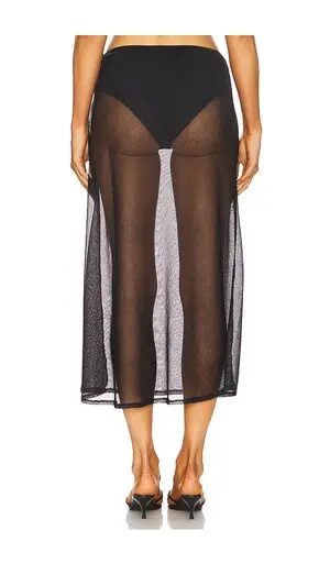 BELLA VENICE Lily Mesh Midi Skirt