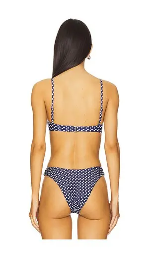 MORE TO COME Bali Bikini Top - Navy