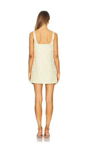 Amanda Uprichard Rinaldi Mini Dress - Cornsilk