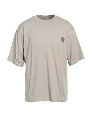 A PAPER KID Man T-shirt Ivory Size M Cotton Grey